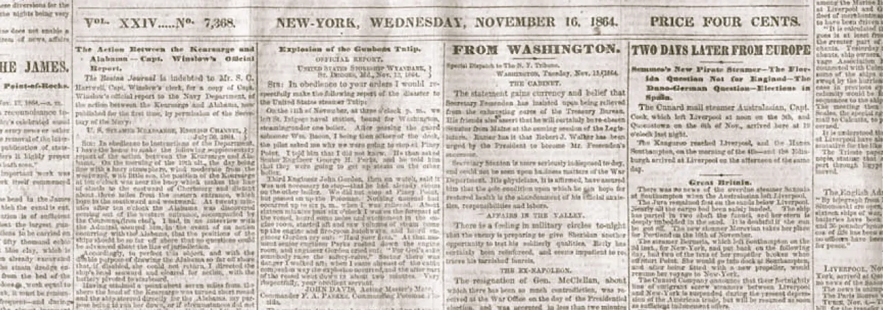 The New York Tribune in the Civil War | American Battlefield Trust