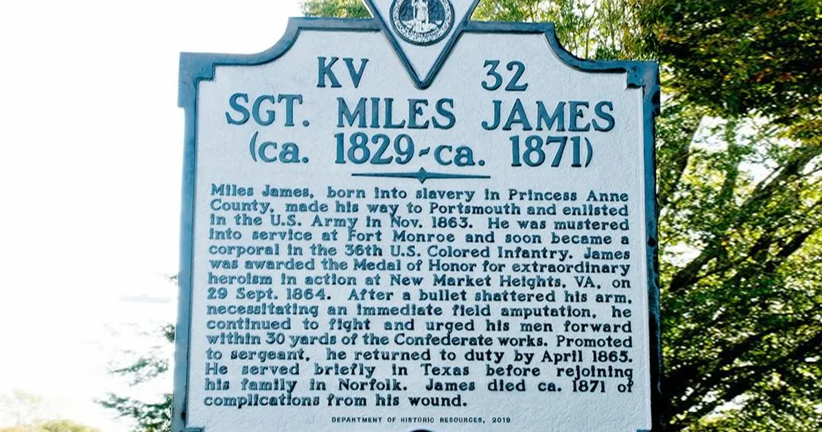 Sgt. Miles James | American Battlefield Trust
