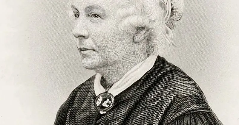 elizabeth cady stanton coloring page