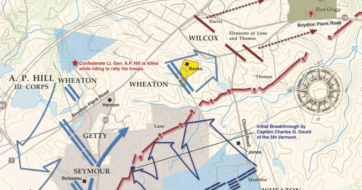 Petersburg | The Breakthrough | Apr 2, 1865 | American Battlefield Trust