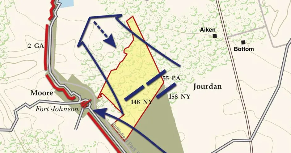Chaffin's Farm | Attack on Fort Gilmer | Sep 29, 1864 | American ...