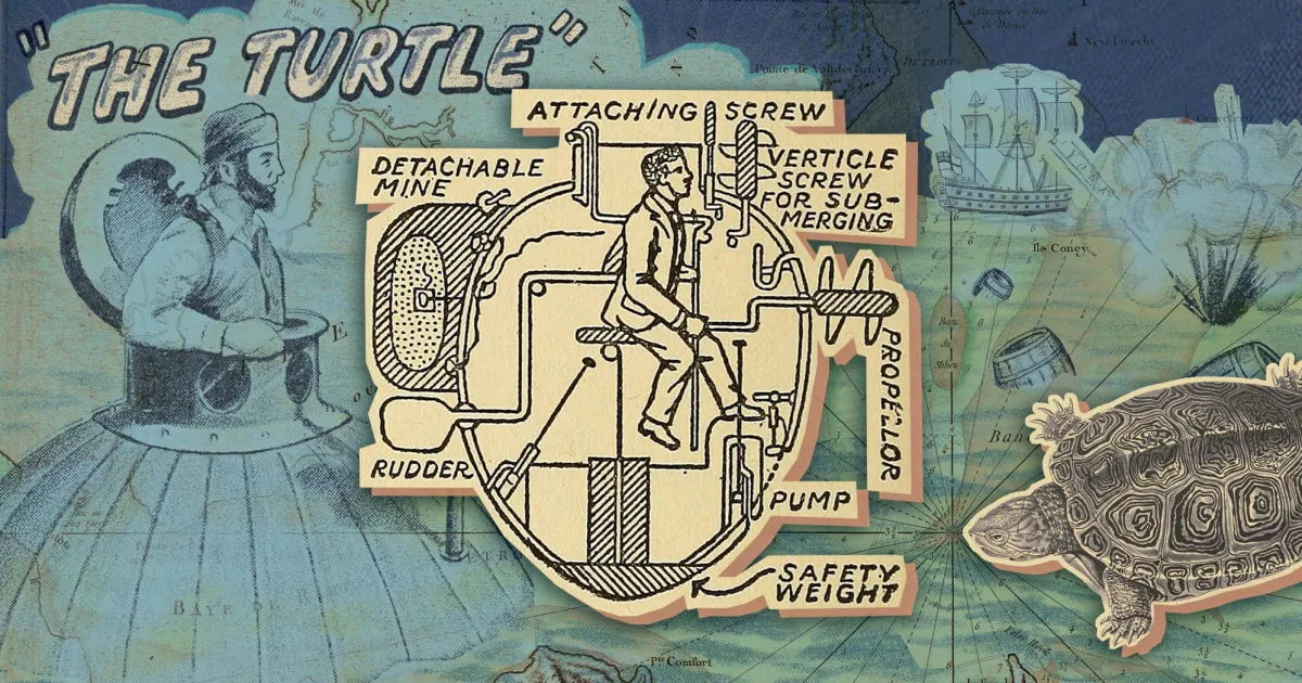 Bushnell’s Turtle: A Revolutionary Submarine | American Battlefield Trust