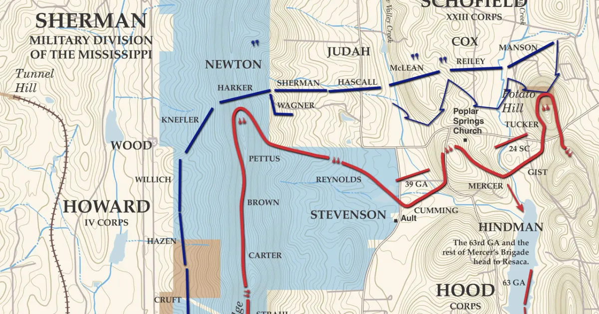 Rocky Face Ridge - May 10, 1864 | American Battlefield Trust