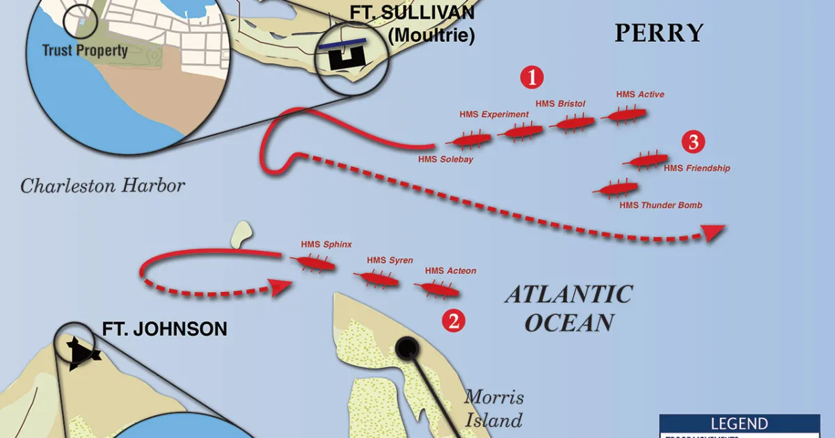 Sullivan's Island | June 28, 1776 | American Battlefield Trust