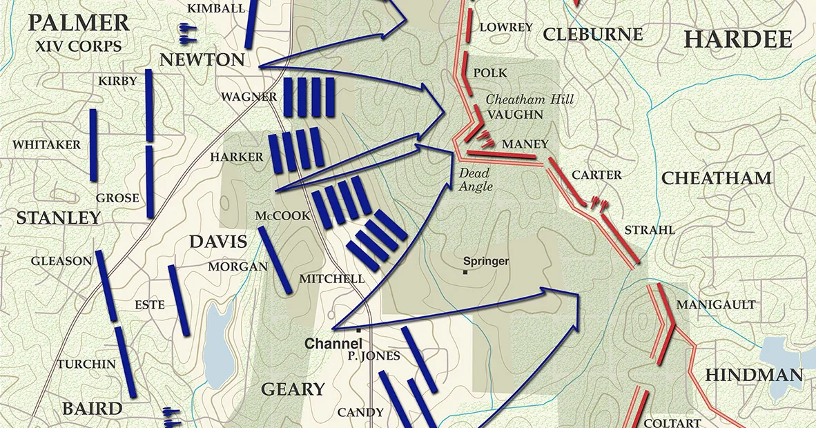 Kennesaw Mountain | Dead Angle | June 27, 1864 | American Battlefield Trust