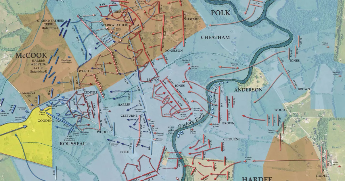 Perryville | Oct 8, 1862 (Satellite Map) | American Battlefield Trust