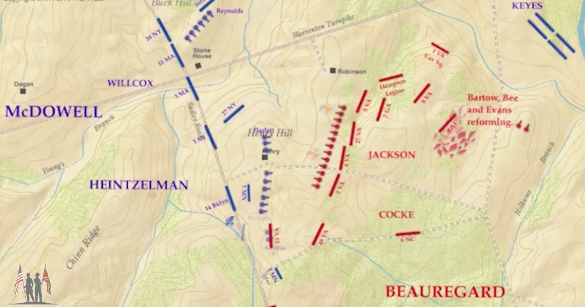 First Manassas Animated Map | American Battlefield Trust