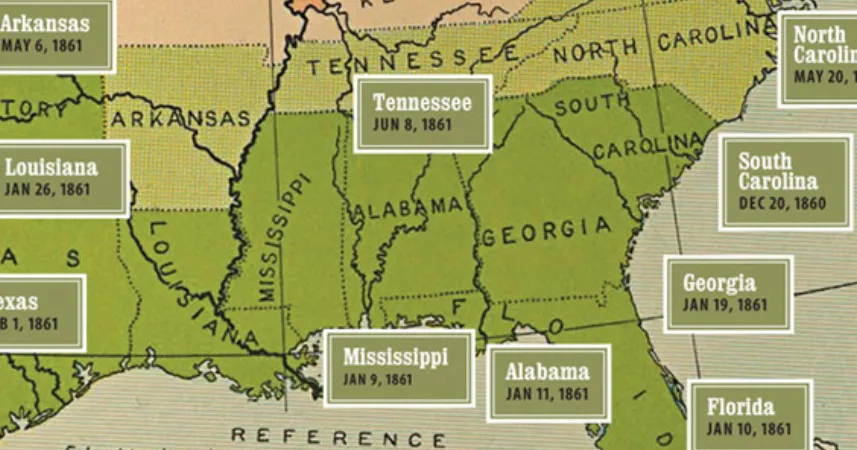 confederate thesaurus