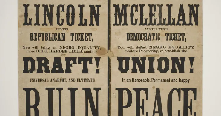 George B. McClellan- 1864 Election Broadside | American Battlefield Trust