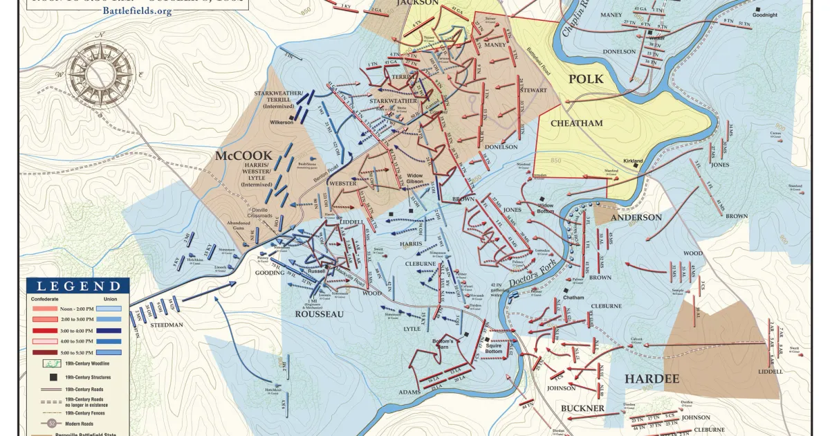 Intro to American Battlefield Trust Battle Maps | American Battlefield ...