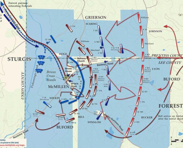 Brice's Cross Roads Battle Facts and Summary | American Battlefield Trust