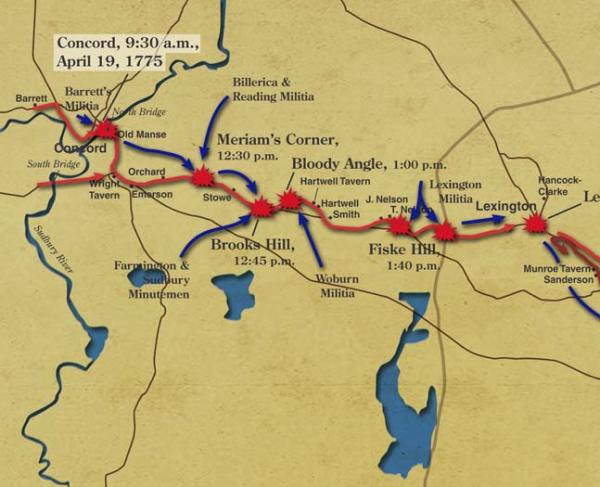 Lexington & Concord | Parker's Revenge/Fiske Hill | Apr 19, 1775 ...