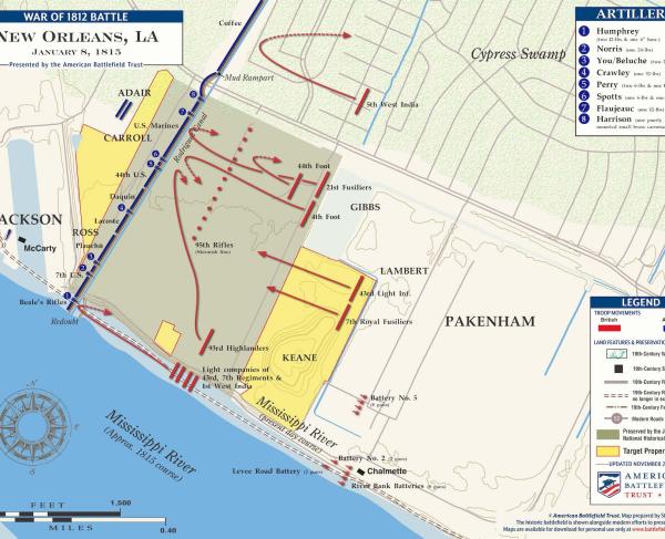 New Orleans Battle Facts and Summary | American Battlefield Trust