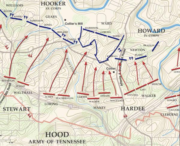 Peach Tree Creek Battle Facts and Summary | American Battlefield Trust
