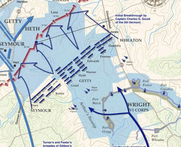 Petersburg Breakthrough Battle Facts and Summary | American Battlefield ...