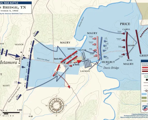 Davis Bridge Battle Facts and Summary | American Battlefield Trust