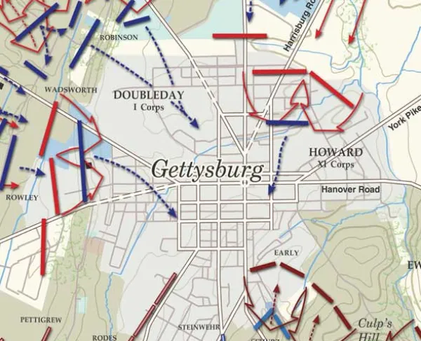 Gettysburg | July 1, 1863 | 3:45 to 5:00 pm | American Battlefield Trust