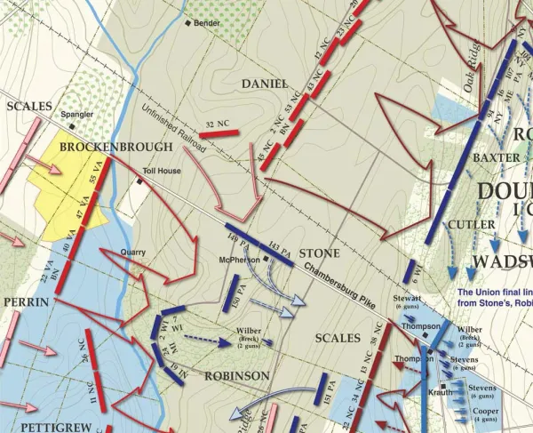 Gettysburg - McPherson’s Ridge - July 1, 1863 - 9:30am to 11:30am ...