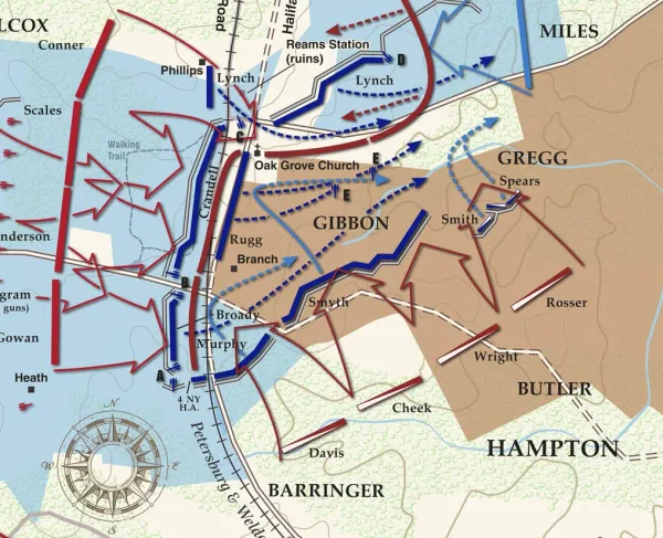 Reams Station Battle Facts and Summary | American Battlefield Trust