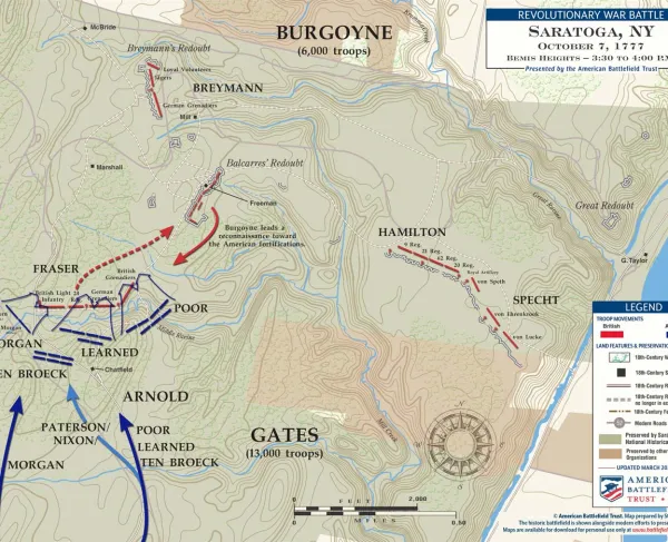 Saratoga | Oct 10-17, 1777 | American Battlefield Trust