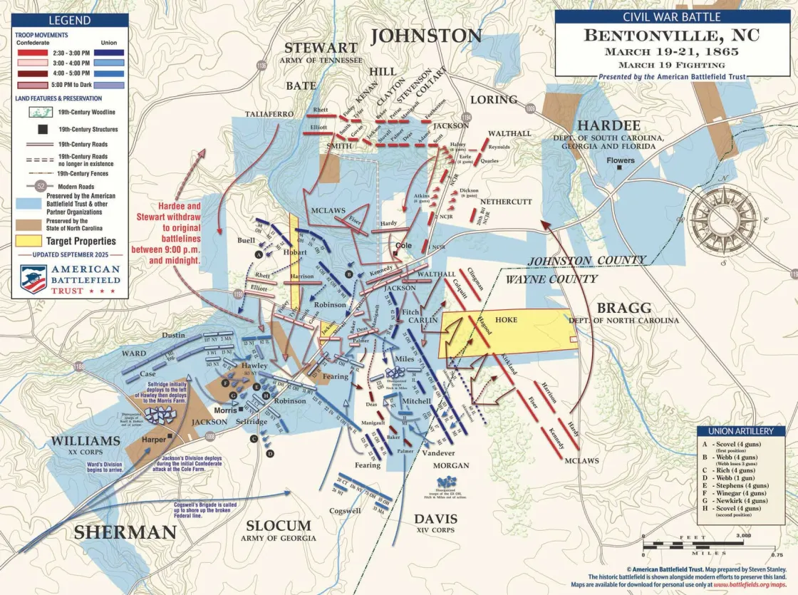 Bentonville | Mar 19-21, 1865 | American Battlefield Trust