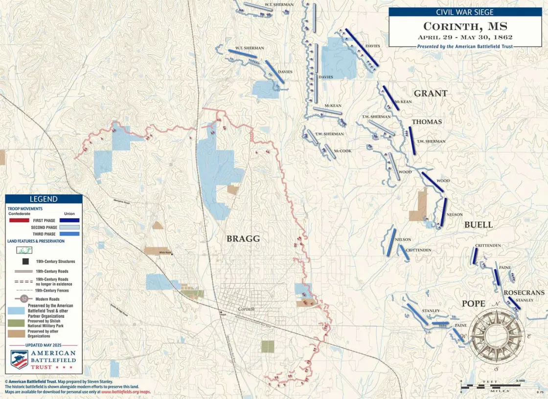 Siege of Corinth | Apr 29 - May 30, 1862 | American Battlefield Trust