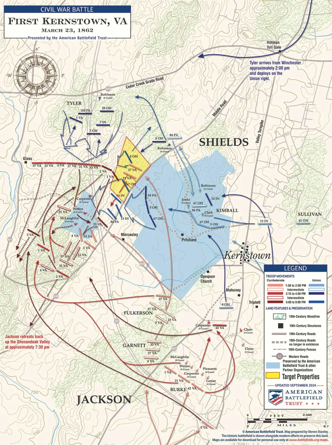 First Kernstown | Mar 23, 1862 | American Battlefield Trust
