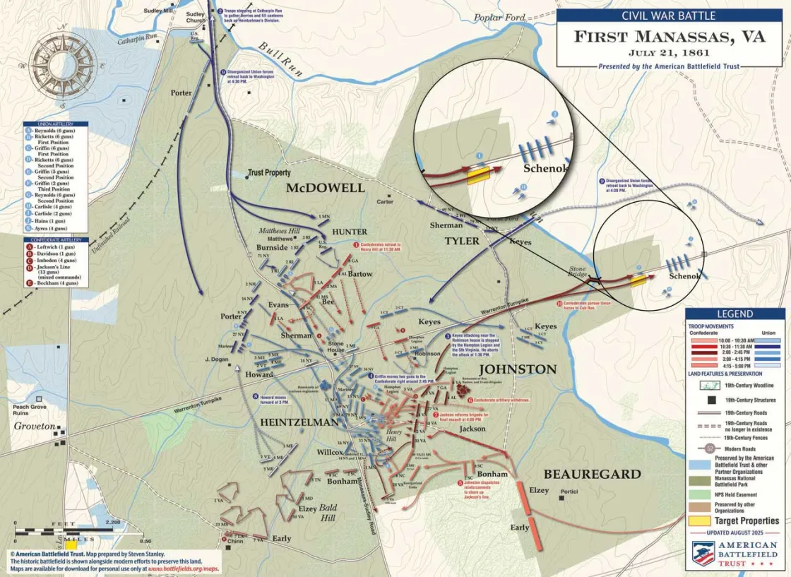 First Manassas | July 21, 1861 | American Battlefield Trust