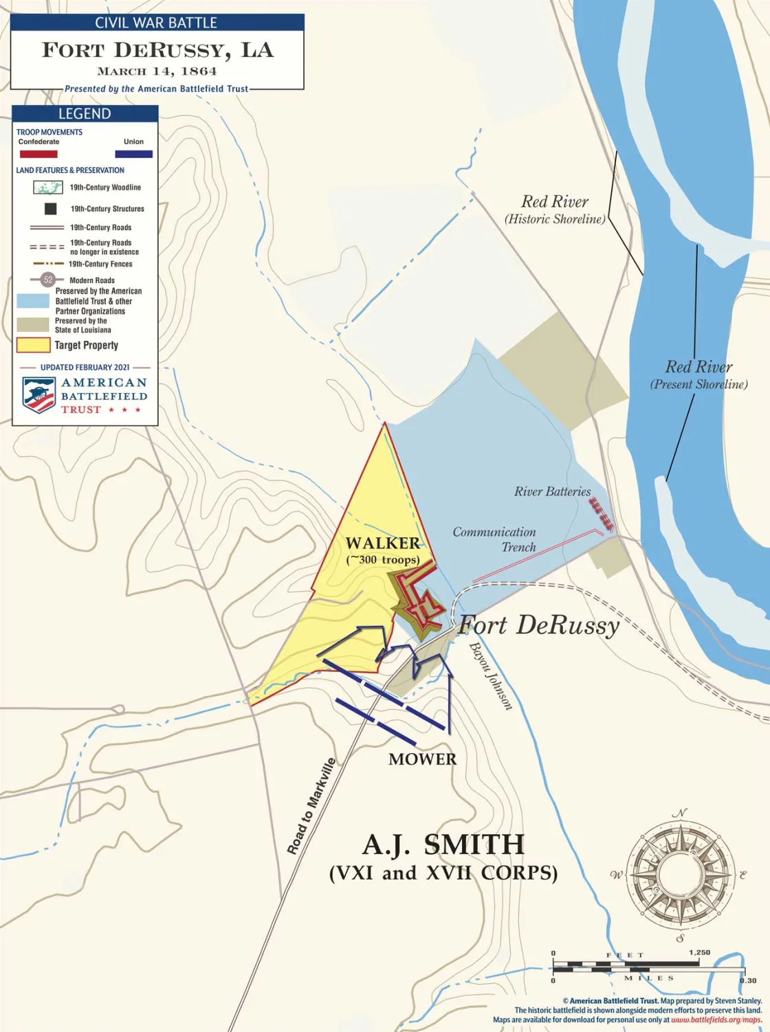 Fort DeRussy | Mar 14, 1864 | American Battlefield Trust