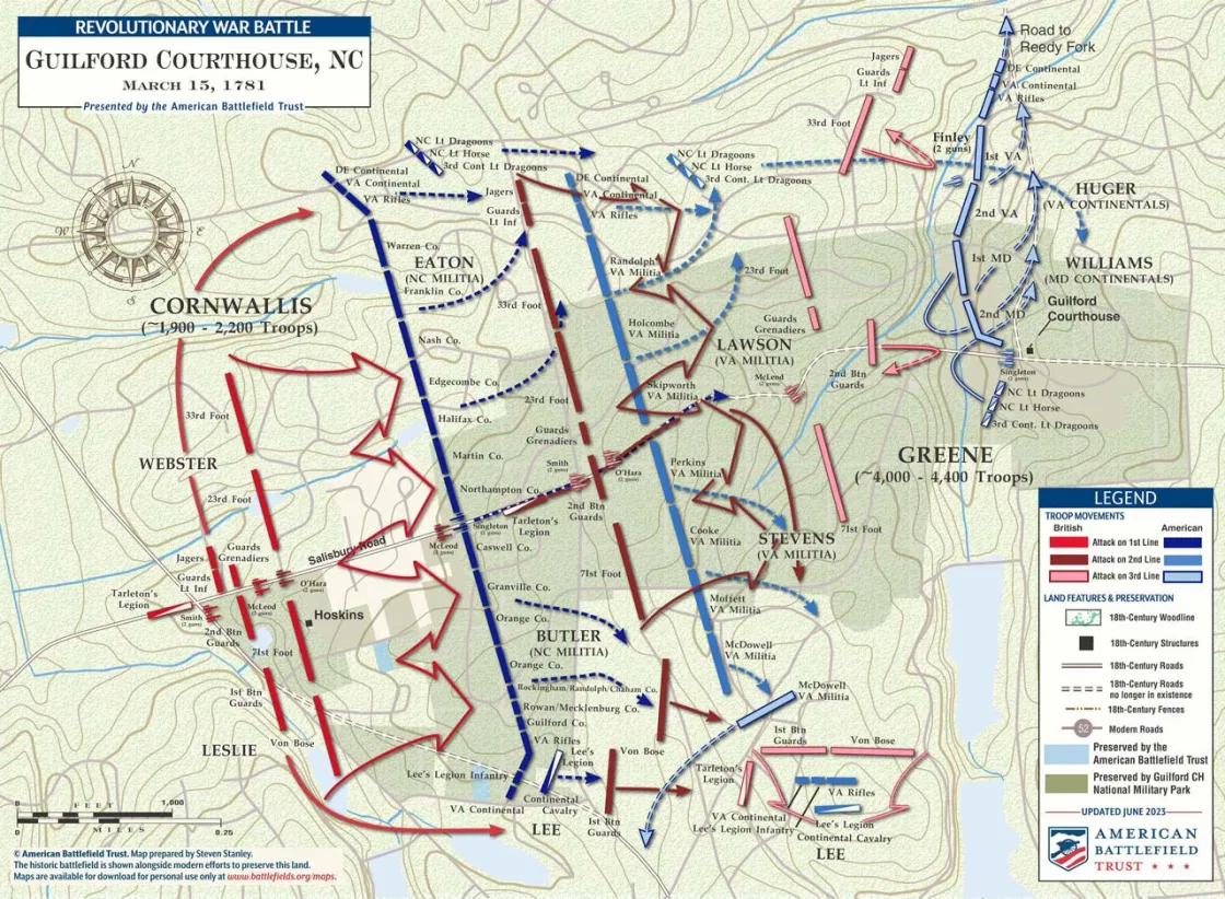 Guilford Courthouse | Mar 15, 1781 | American Battlefield Trust