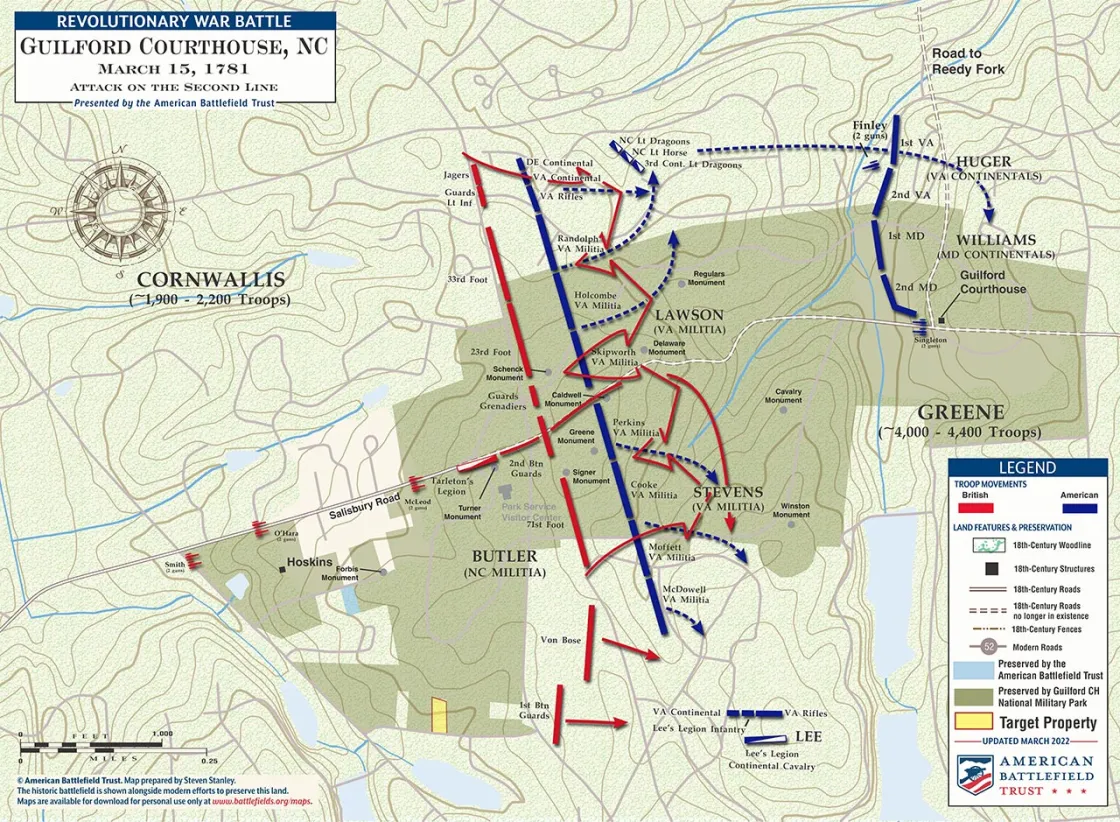 Guilford Courthouse | Mar 15, 1781 | American Battlefield Trust