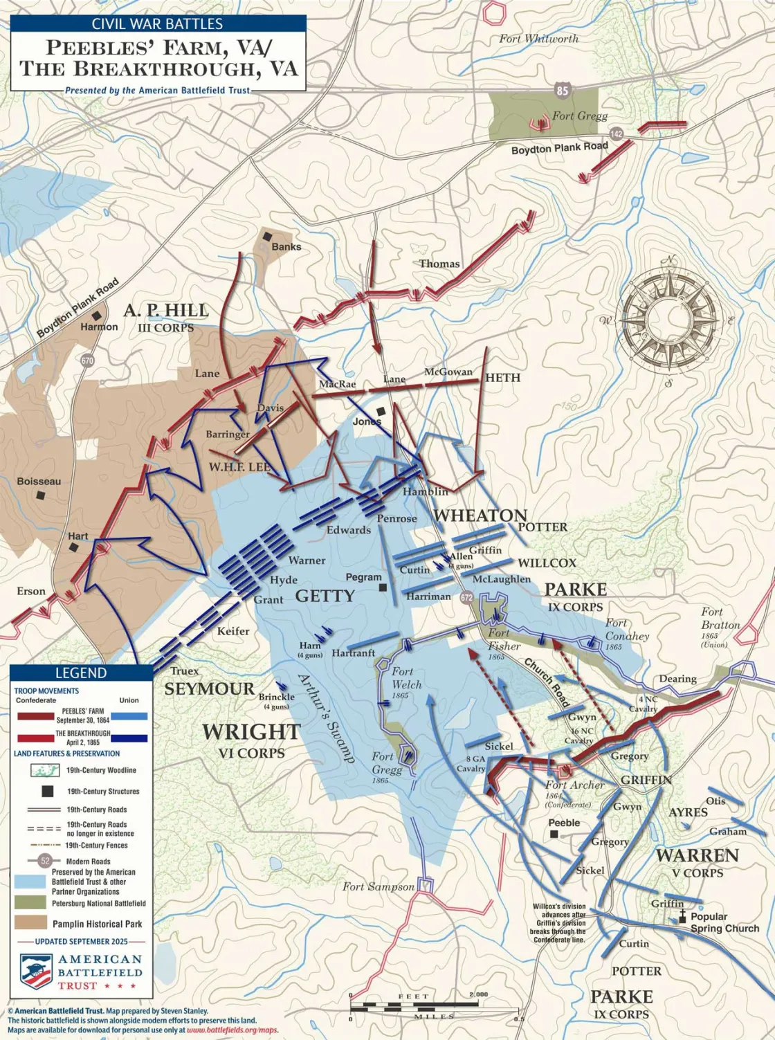 Petersburg | Peebles‘ Farm & The Breakthrough | American Battlefield Trust