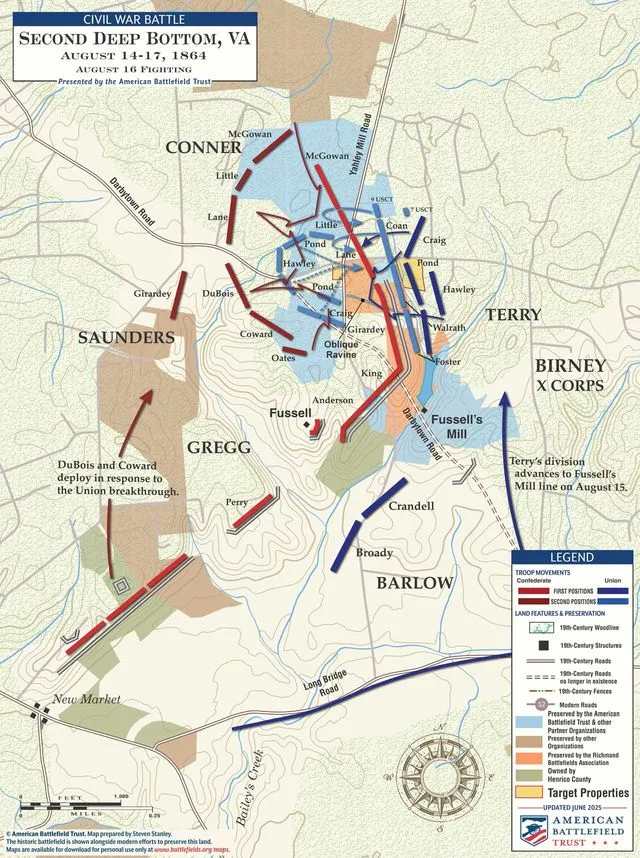 Second Deep Bottom | Aug 16, 1864 | American Battlefield Trust