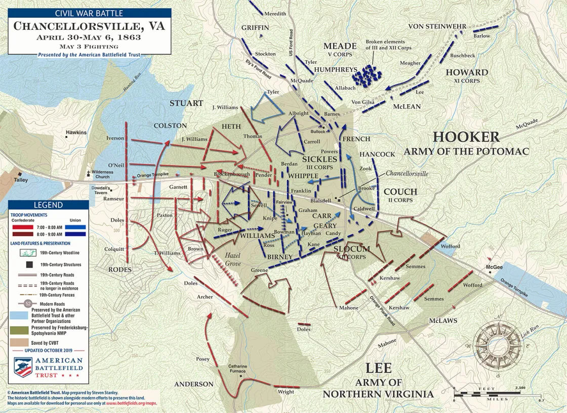 Chancellorsville | May 3, 1863 | American Battlefield Trust
